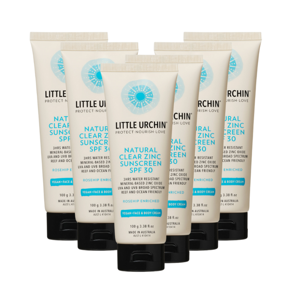 Natural Sunscreen 6-Pack Bundle | Save 20% - LITTLE URCHIN