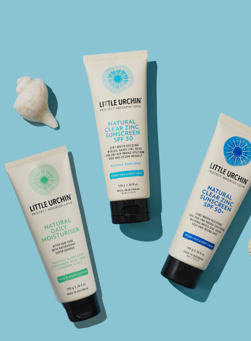 Natural Skin Protection Trio | Save 10% - LITTLE URCHIN